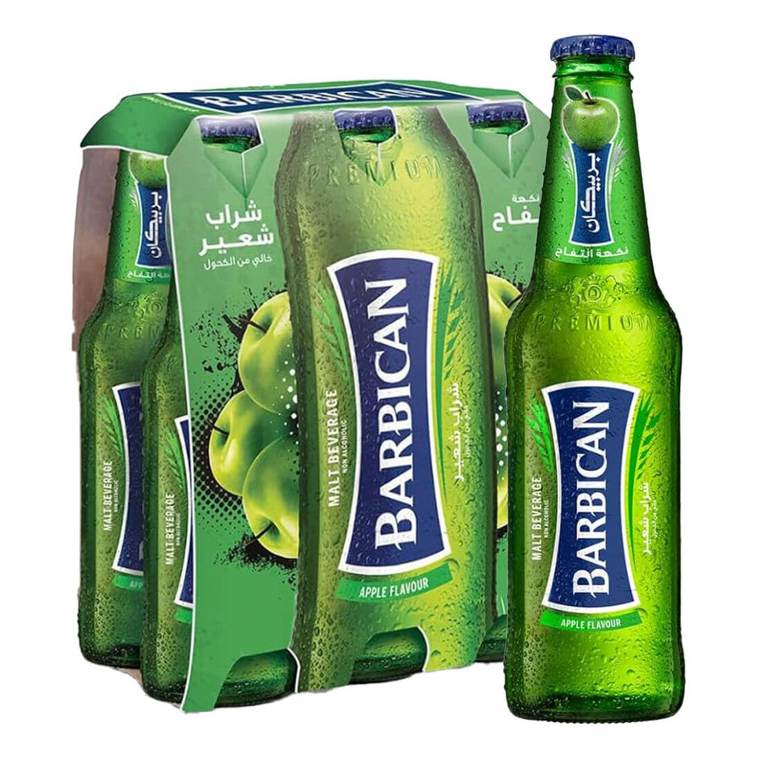 Barbican Non Alcoholic Apple Flavored Malt Drink, 330ml – bazachi