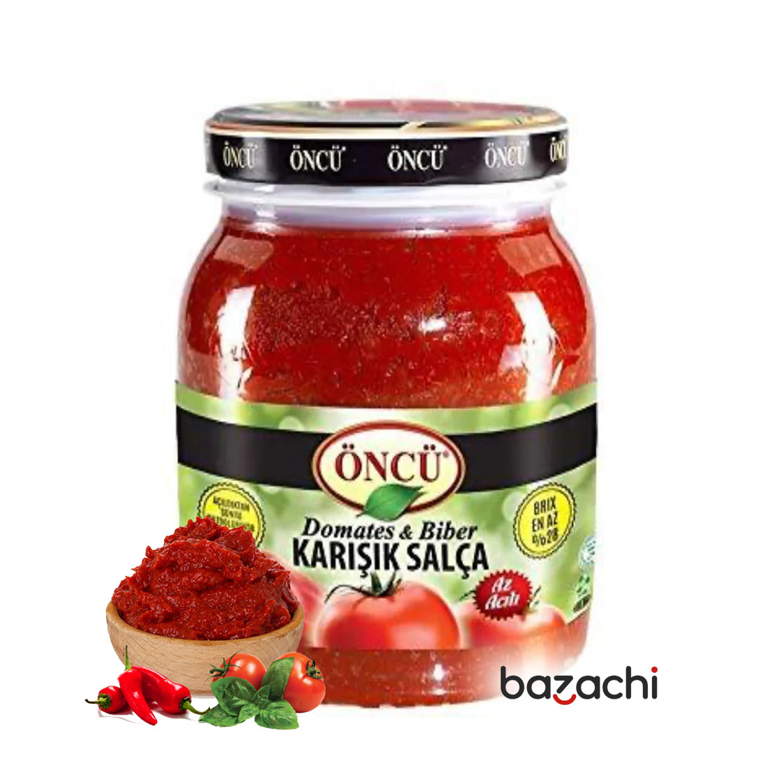 Oncu Tomato and Pepper Mixed Paste ( Karisik Salca ) 700g – bazachi