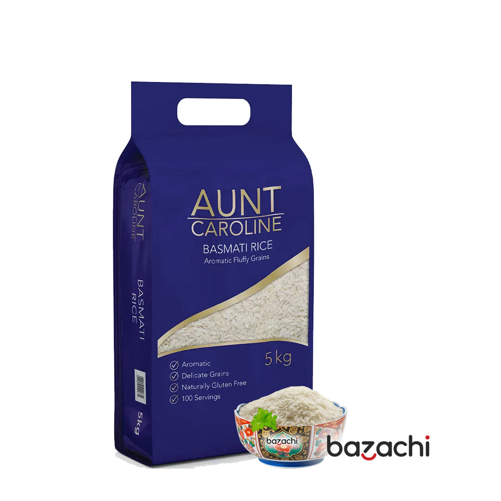 Aunt Caroline Gluten Free Basmati Rice, 5kg – bazachi