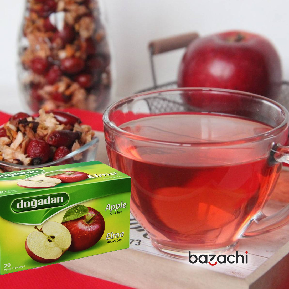 Dogadan Apple Tea 20 Tea Bags – bazachi