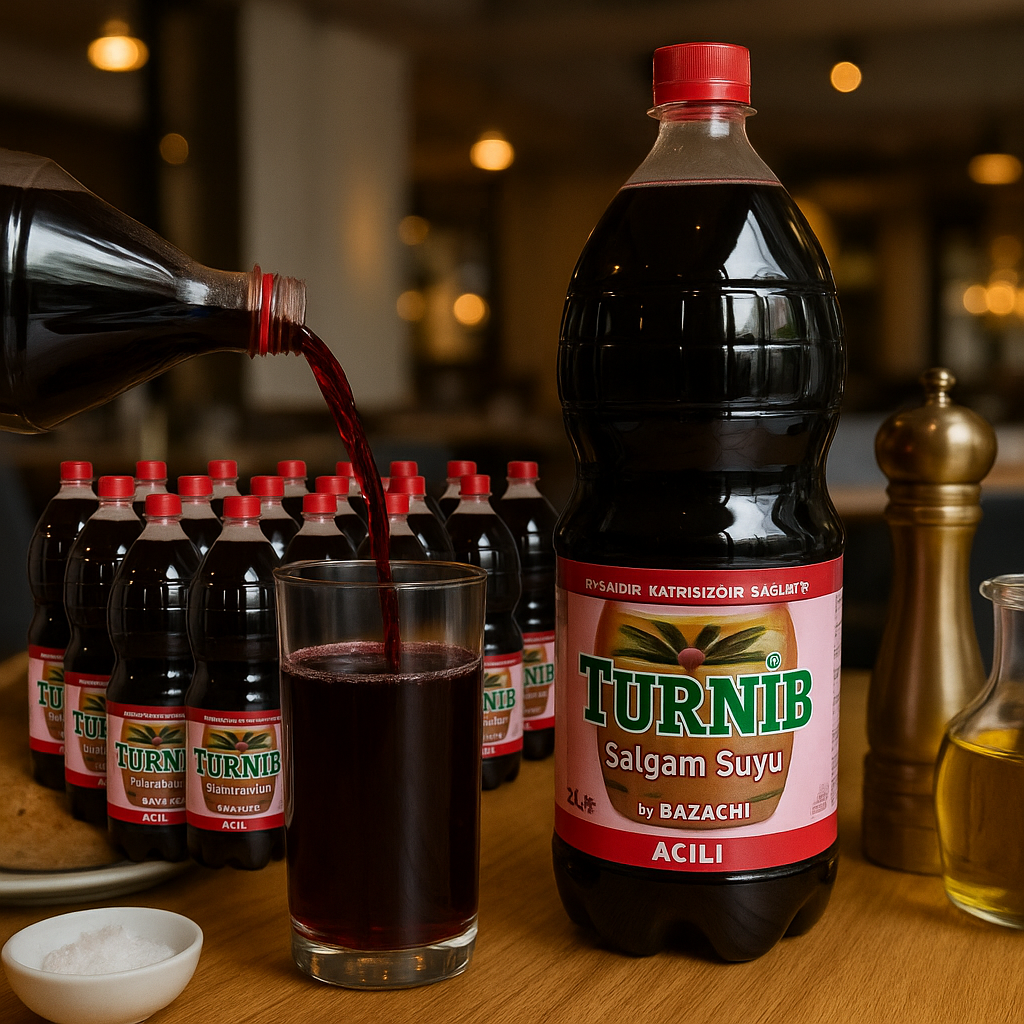 Turnip Juice Hot, Traditional Turkish Drink (Acili Salgam Suyu), 1L ...