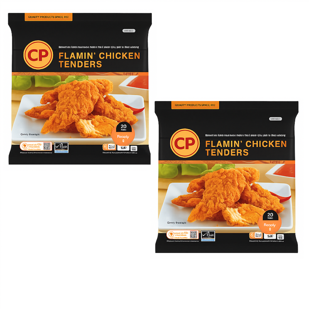 Flamin' Halal Chicken Tenders 1.5kg – bazachi