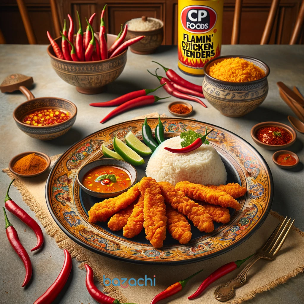 Flamin' Halal Chicken Tenders 1.5kg – bazachi
