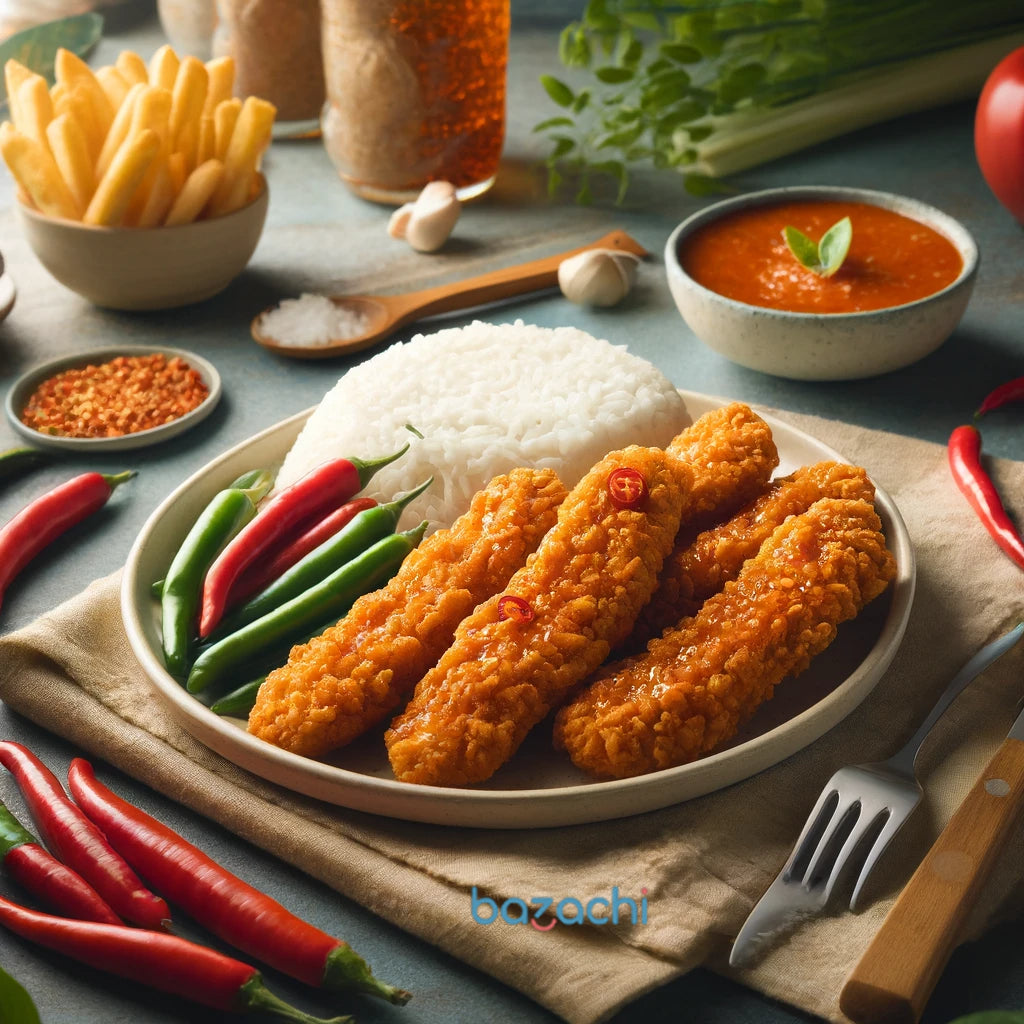 Flamin' Halal Chicken Tenders 1.5kg – bazachi