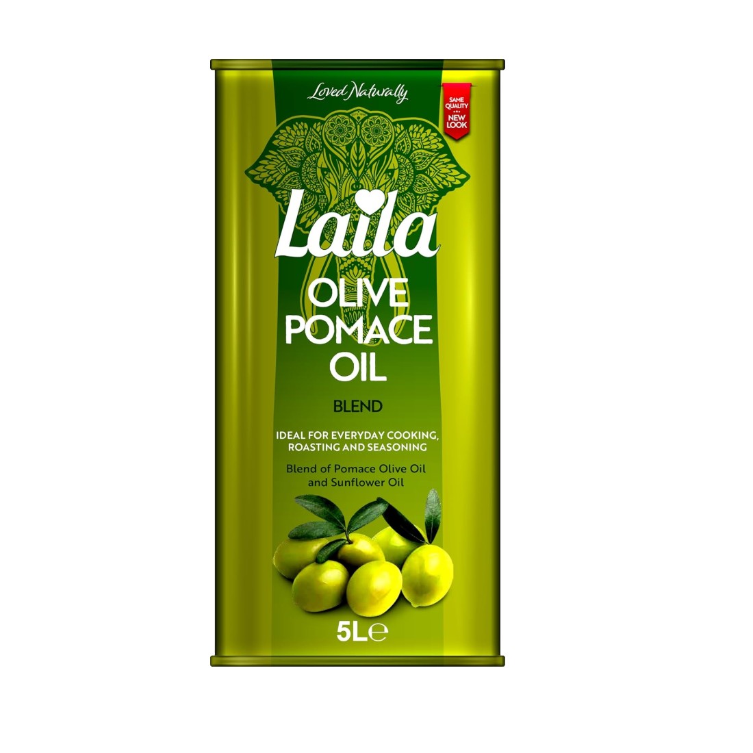 Laila Olive Pomace Oil Blend 5L – bazachi