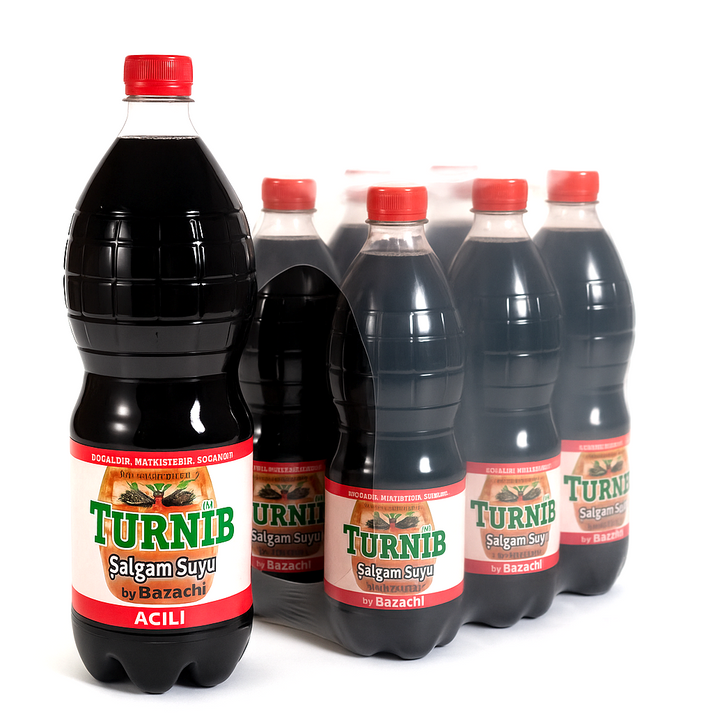 Turnip Juice Hot, Traditional Turkish Drink (Acili Salgam Suyu), 1L ...